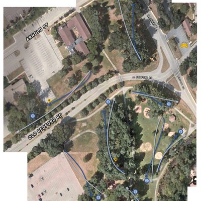 Hanscom AFB Disc Golf Course - Bedford, MA | UDisc Disc Golf Course ...