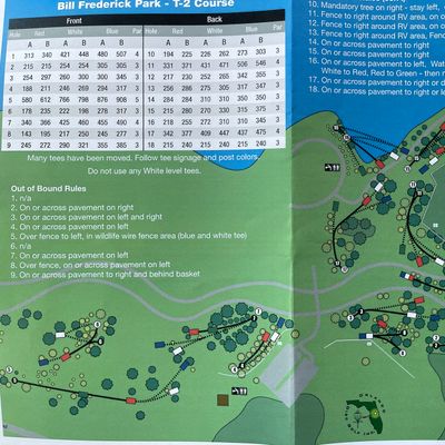 Bill Frederick Park - T2 - Orlando, FL | UDisc Disc Golf Course ...