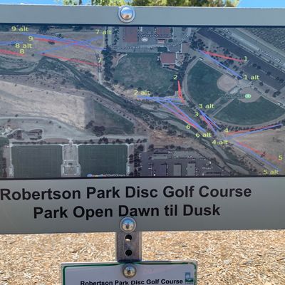 Livermore Robertson Park - Livermore, CA | UDisc Disc Golf Course Directory