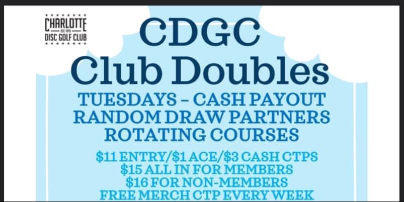 CDGC Club Doubles | Charlotte, NC | UDisc Leagues