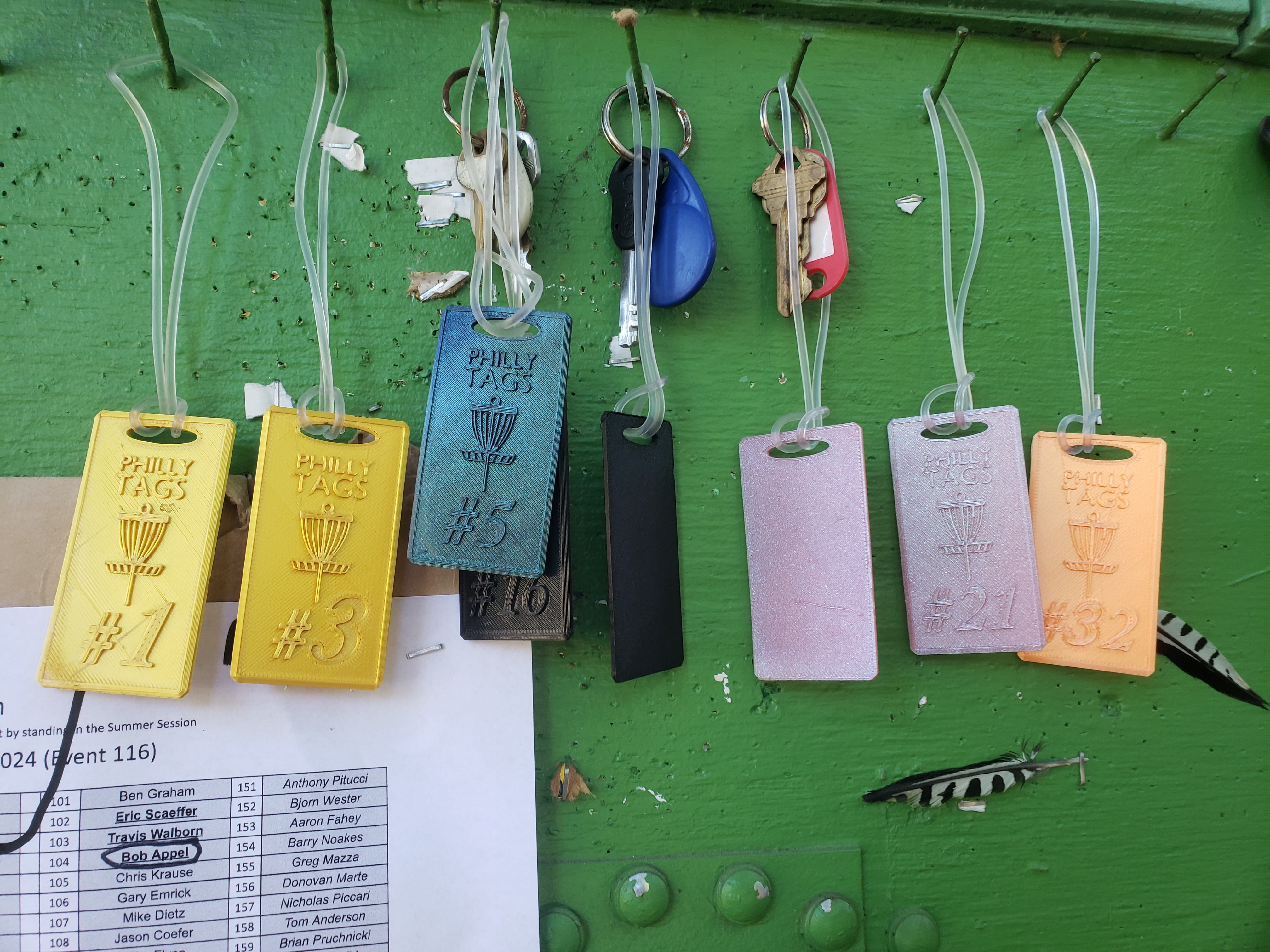 Slug Tags - Bacon and Eggs | Philadelphia, Pennsylvania | UDisc Events