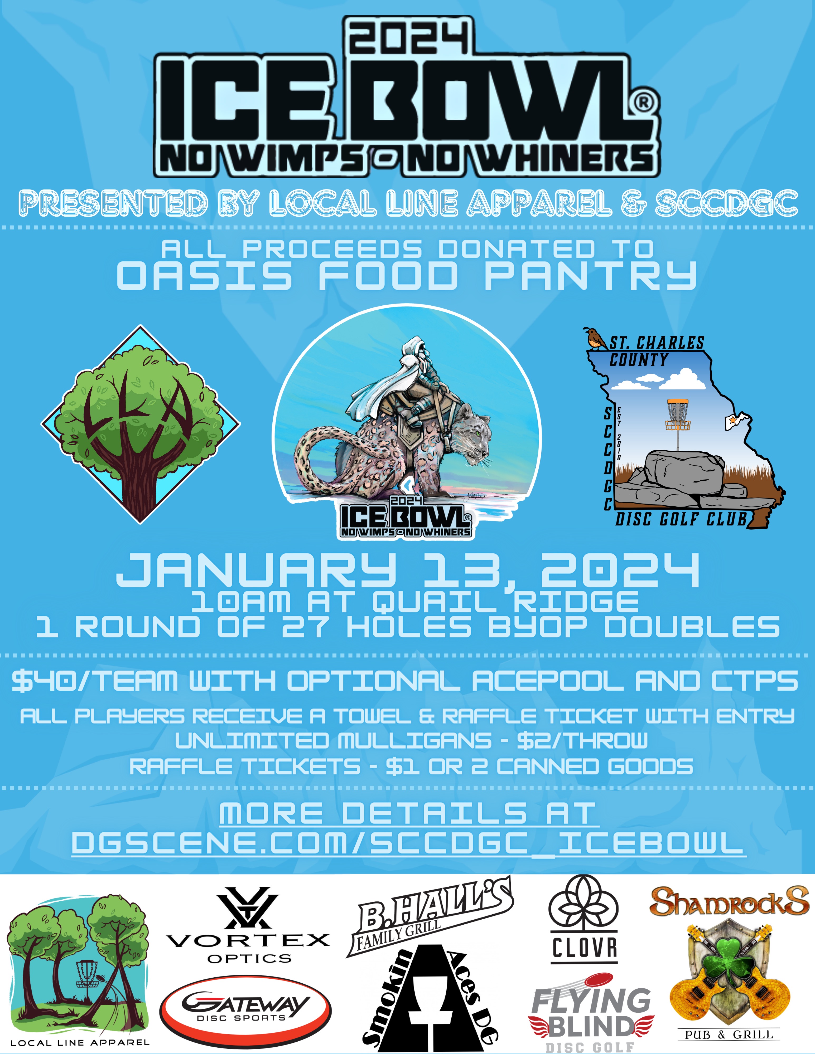 2024 SCCDGC Ice Bowl | Wentzville, Missouri | UDisc Leagues