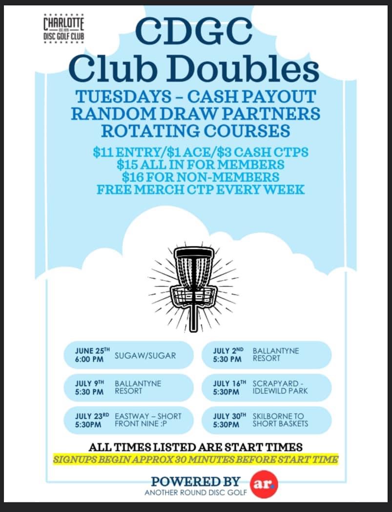 CDGC Club Doubles - Scrapyard | Matthews, NC | UDisc Events