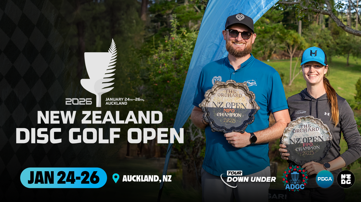 2026 New Zealand Disc Golf Open | Auckland, New Zealand | UDisc Events