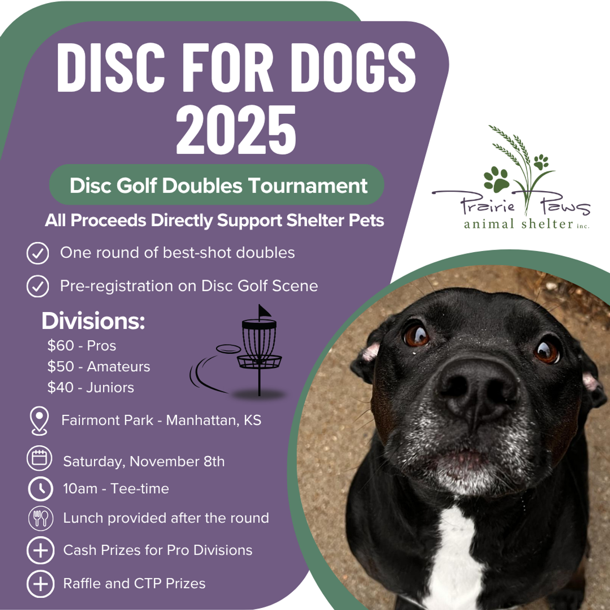 Disc for Dogs 2025 | Manhattan, Kansas | UDisc Events