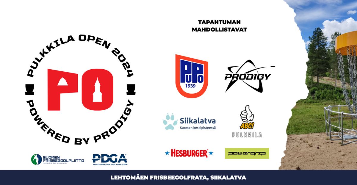Pulkkila Open 2024 Powered by Prodigy | Finland | UDisc Events