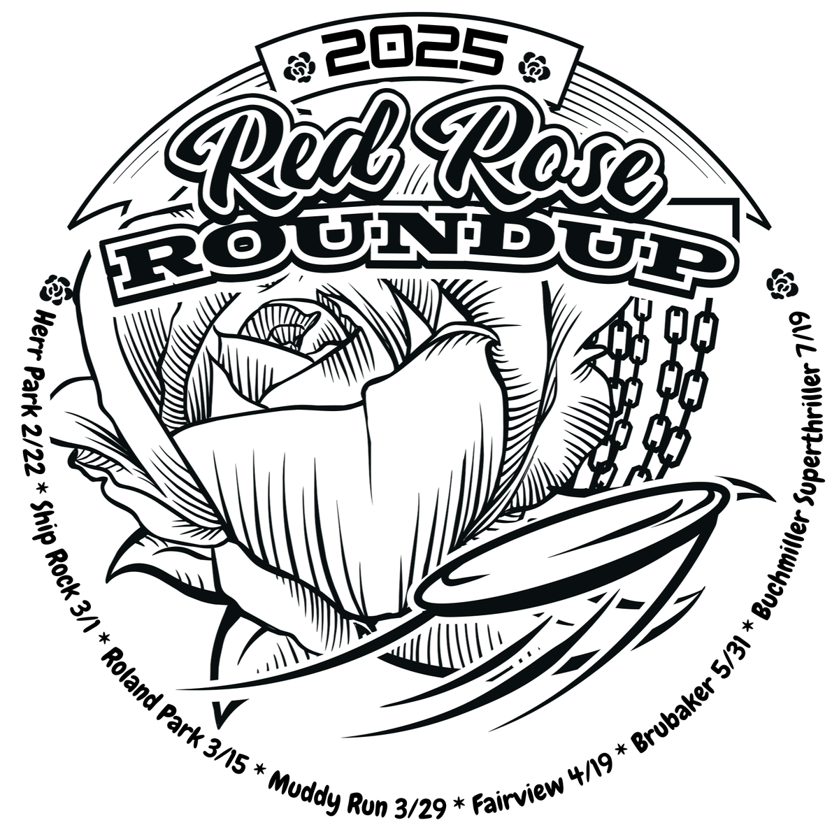 Red Rose Roundup - Muddy Run 2025 | Bethesda, PA | UDisc Events