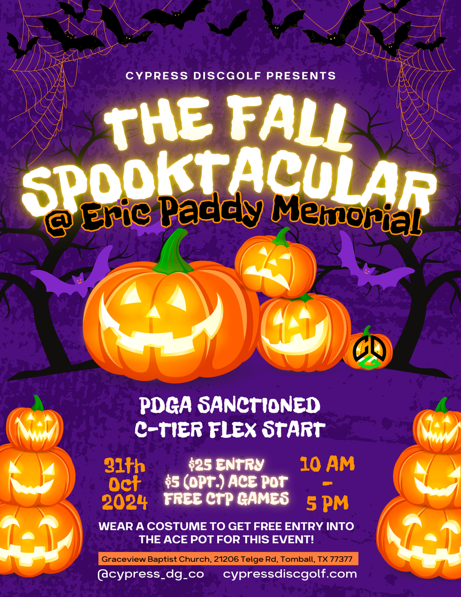 The Fall Spooktacular @ EPM | Tomball, TX | UDisc Events
