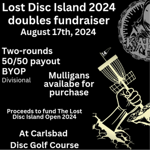 Tournament Schedule | Lost Disc Island Open fundraiser (Doubles Series ...